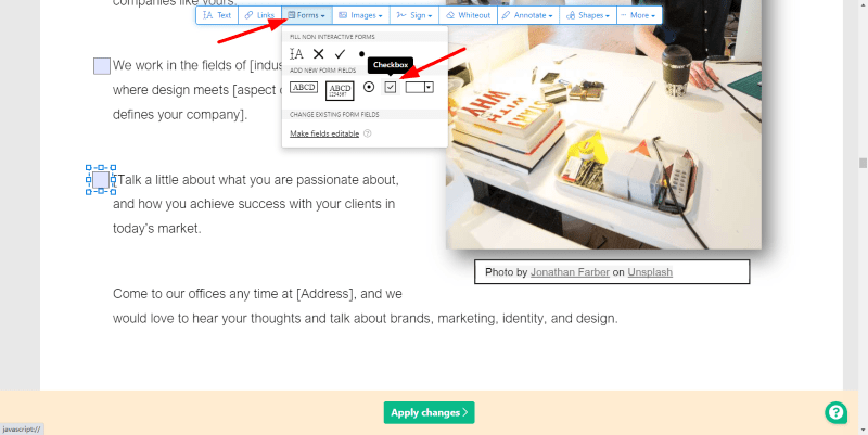 How To Add Check Box In Pdf With Or Without Adobe Acrobat Itselectable