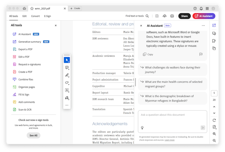 Adobe Acrobat AI Review: Is It Good and How to Use? - itselectable