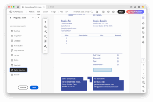 [2026] 5 Ways to Add Signature Block to PDF Easily - itselectable