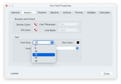 How to Change Font Size in PDF Fillable Form with 4 Ways - itselectable