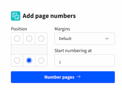 6 Ways to Add Page Numbers to PDF (Online and Offline) - itselectable